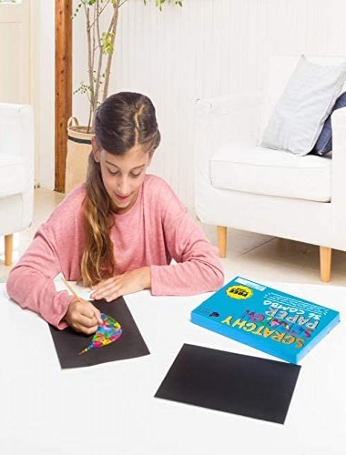 Ladybug Scratch Paper Art Set | The Toy Box Cayman