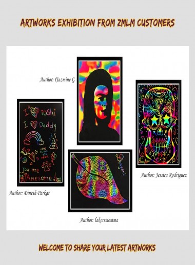 Ladybug Scratch Paper Art Set | The Toy Box Cayman