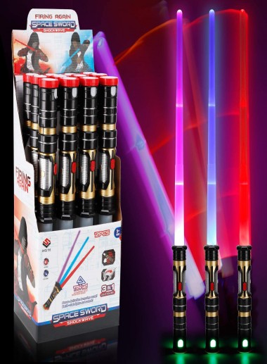 LED Space Swords with Motion Sensitive FX Sound Effects | The Toy Box ...