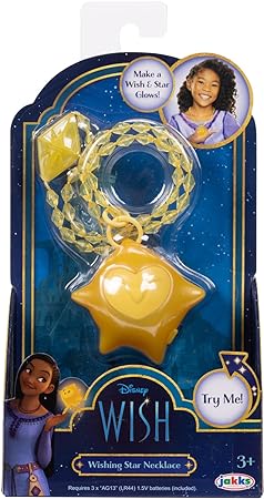 Disney Wish Wishing Light up Star Necklace Costume Accessory | The Toy ...